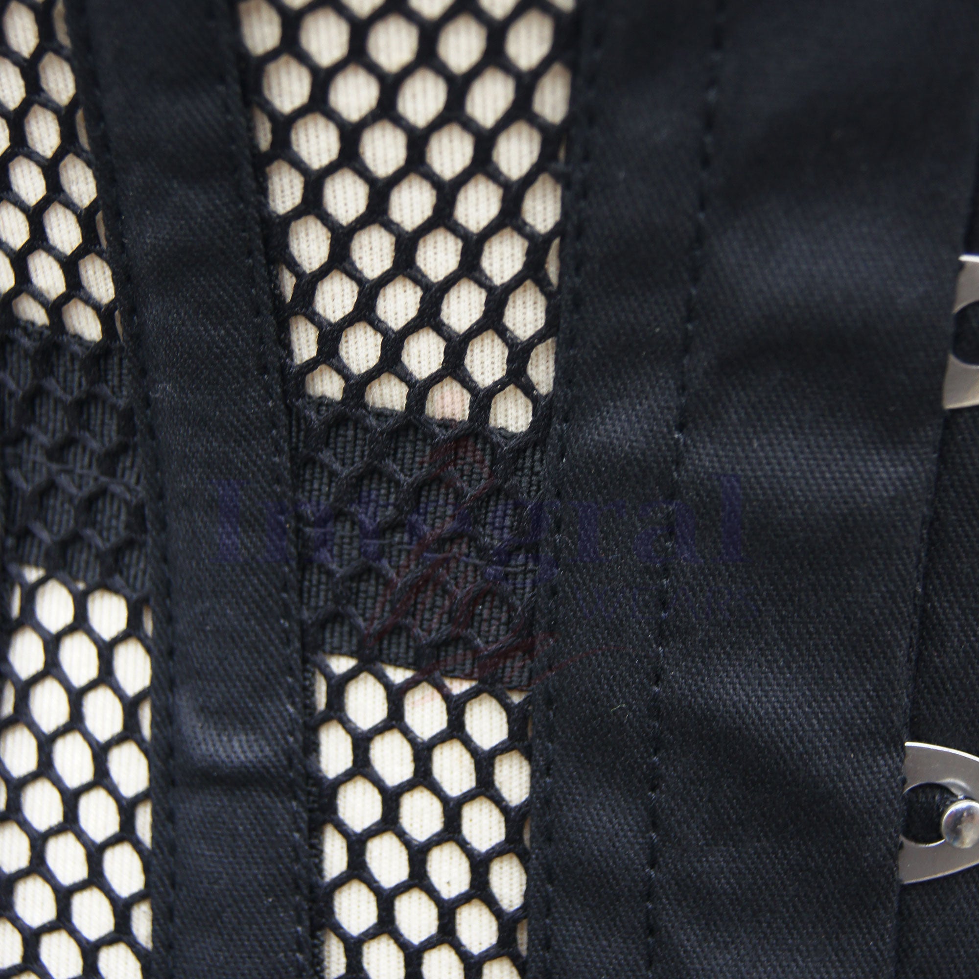 Black Mesh Corset | Women's Heavy Duty Corset Steel Boned Corset Under ...
