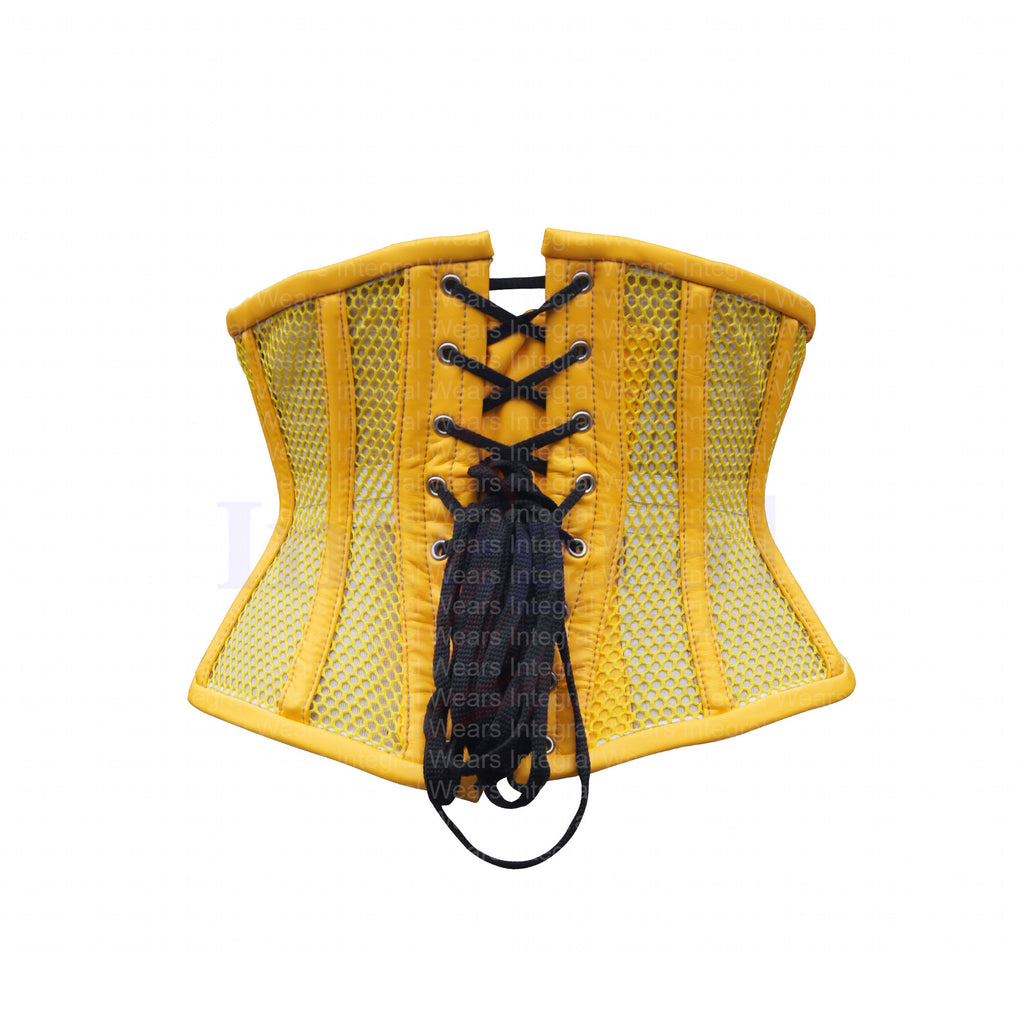 Yellow Underbust Corset